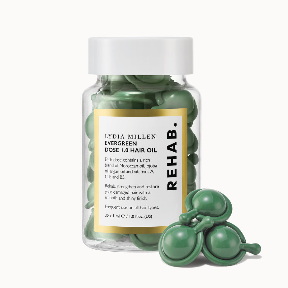 REHAB. Lydia Millen Evergreen Dose 1.0 Hair Oil – rehabyourhair